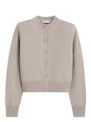 Scanlan Theodore Cashmere Shoulder Pad Cardigan - Tuile