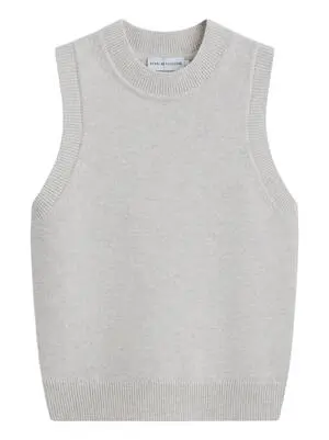 Scanlan Theodore Cashmere Wool Slim Tank - Chiffon