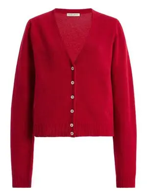 HIGH SPORT Wool-cashmere Cardigan - Red