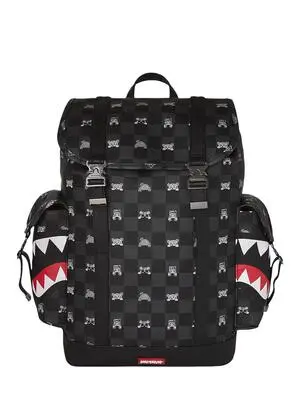 SPRAYGROUND Shark Mob Hideout Monte Carlo Backpack - Multicolor