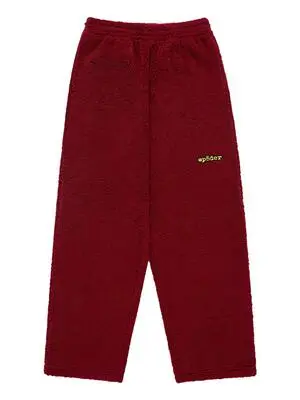 SP5DER Sp5der Teddy Fleece Pant Red