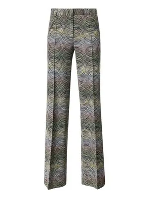 MISSONI Missoni Tailored Space-Dye Viscose Lamé Trousers