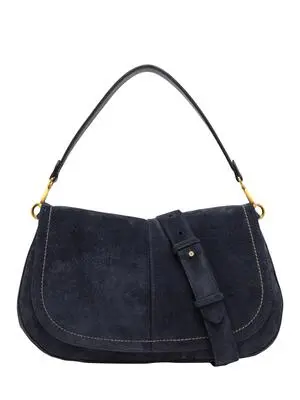 GIANNI CHIARINI Helena Round Shoulder Bag - Black