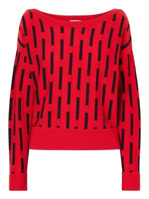 VERSACE Gianni Knitted Wool Sweater