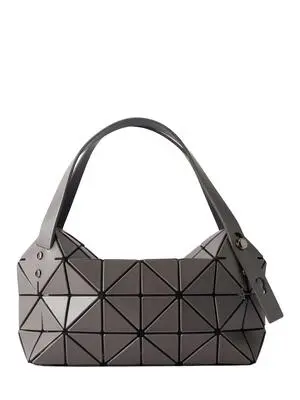 BAO BAO Issey Miyake Boston Rubber Shoulder Bag - Charcoal