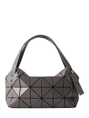BAO BAO Issey Miyake Boston Rubber Shoulder Bag - Gray