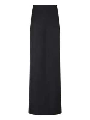 MAISON MARGIELA Wool Maxi Skirt - Black