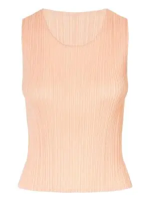 PLEATS PLEASE Issey Miyake Plissé Tank - Orange