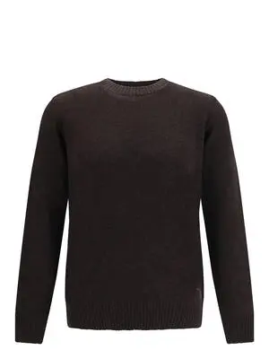 BROOKSFIELD Crewneck Sweater - Brown