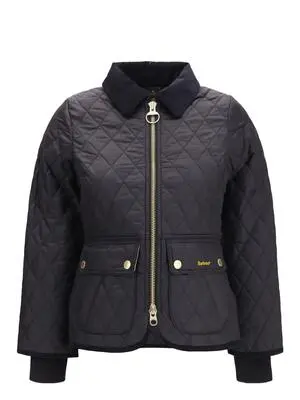 BARBOUR Barbour Quilted Puffer Jacket With Corduroy Collar