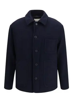 BROOKSFIELD Wool Work Jacket - Blue