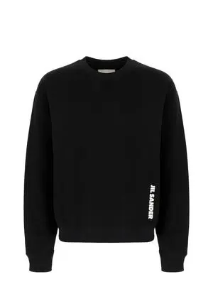 JIL SANDER Crewneck Sweatshirt With Logo - Multicolor