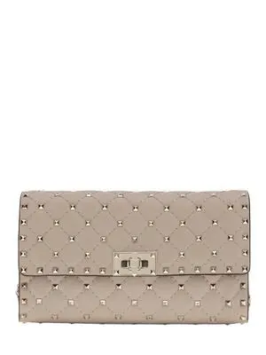 Valentino Garavani Rockstud Spike Quilted Nappa Shoulder Bag - Multicolor