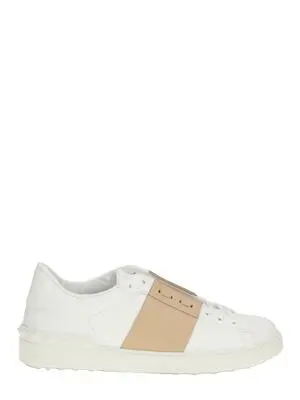 VALENTINO VALENTINO GARAVANI Open Vitello Tecnic Calfskin Sneakers