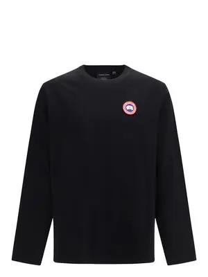 Canada Goose Vantage Long Sleeve T-shirt - Black