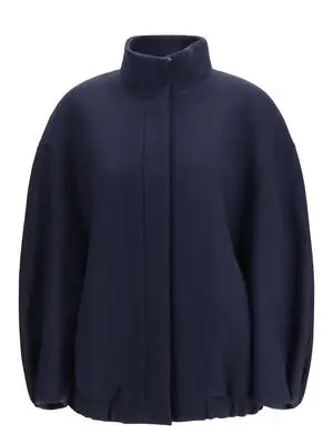Dries Van Noten Loose Fit Jacket With Darts Detail - Blue
