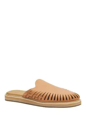 Sanuk You Got My Back Woven Leather Mule - Tan