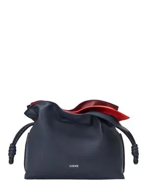 Loewe Medium Layered Flamenco Clutch In Nappa Calfskin - Multicolor