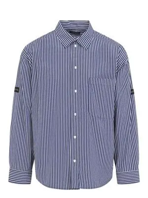 Balenciaga Balenciaga Oversized Shirt Men Blue