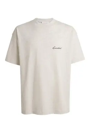 Fear Of God Logo Script T-shirt - Grey