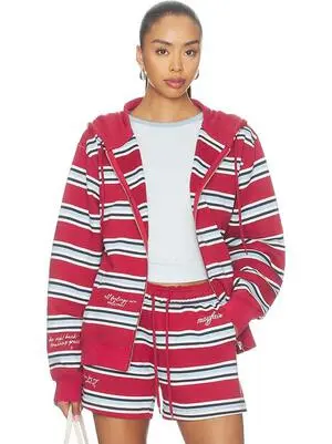 THE MAYFAIR GROUP The Mayfair Striped Hoodie - Stripe