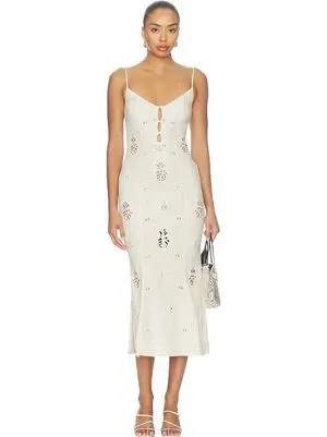 MIRROR PALAIS Mirror Palais Regina Midi Dress
