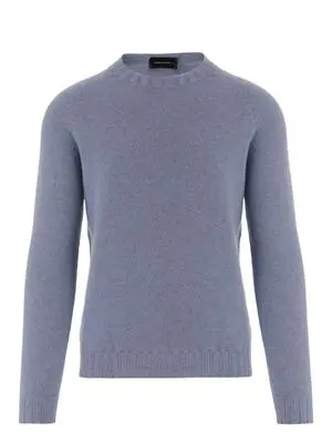 Tagliatore Long-sleeved Sweater - Gray
