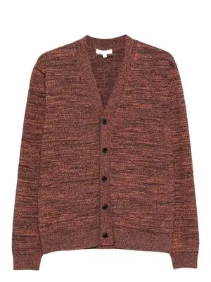 J.W.ANDERSON Speckled V-neck Button-front Cardigan - No