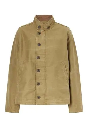 Ralph Lauren Rrl Bower Cotton Jacket Brown