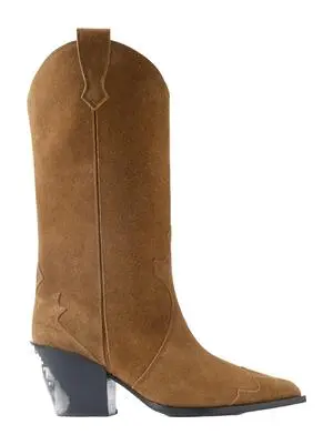 AeydĒ Ariel Suede Knee-high Boots - Brown
