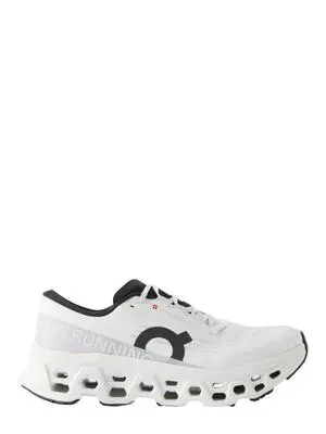 On On Running Rubber Trimmed Mesh Sneakers White