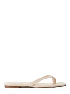AEYDĒ Aeyde Renee Leather Flip Flops