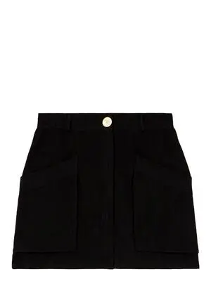 LE KASHA Le Kasha Izbat Organic Linen Mini Skirt