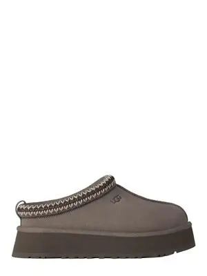 UGG UGG Tazz II Suede Sheepskin Lined Platform Clog Green
