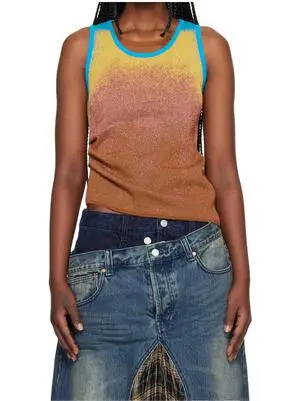 Andersson Bell Airbrush Asymmetrical Vest - Multi-color
