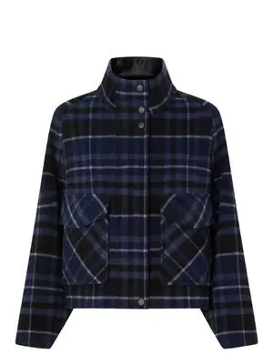 Pinko Double-layered Pea Coat - Black