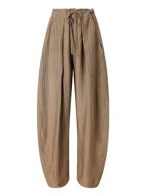 KALLMEYER Striped Trousers Brown