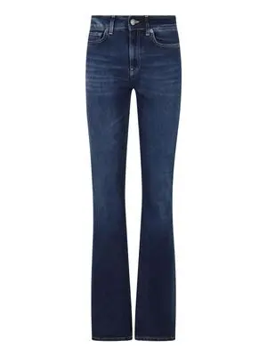 DONDUP Dondup Flared Jeans Indaco