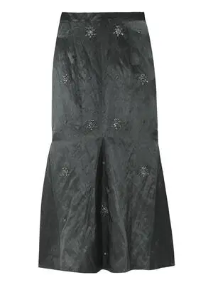 HUISHAN ZHANG Huishan Zhang Crystal Embellished Maxi Skirt