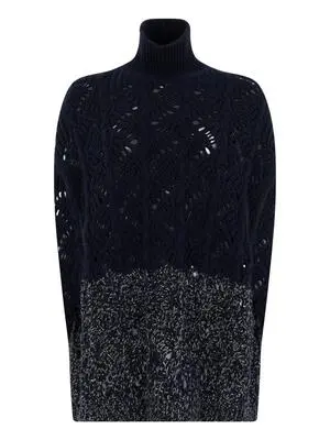 FABIANA FILIPPI Fabiana Filippi High Neck Cable Knit Jumper