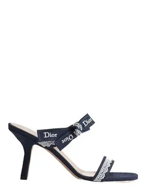 DIOR Dior Heeled Sandal With Strappy Embellishments