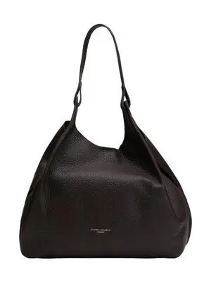 GIANNI CHIARINI Dual-handle Shoulder Bag - Espresso