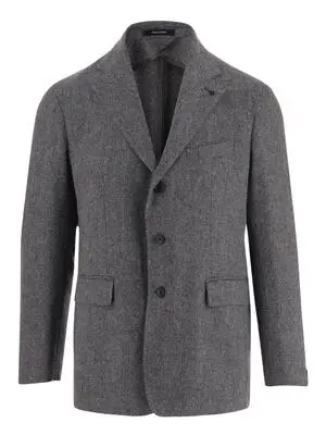 Tagliatore Long-sleeve Blazer - Black