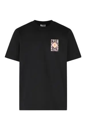Casablanca Short-sleeved T-shirt - Black