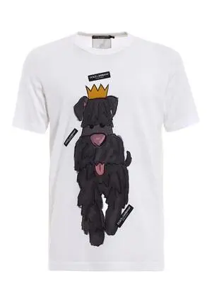 Dolce & Gabbana Printed T-shirt - Black