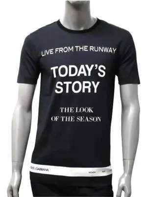 Dolce & Gabbana Round-necked T-shirt - Black