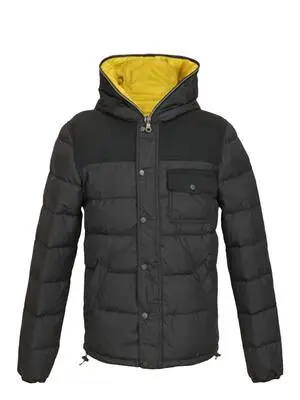Duvetica Hooded Quilted Jacket - Black