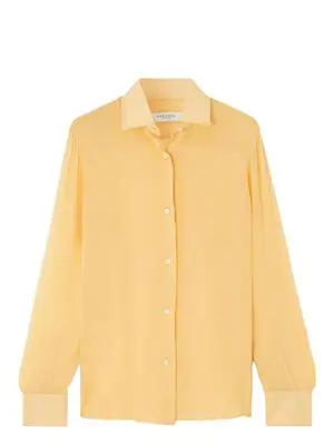 Giuliva Heritage Elvira Silk-crepon Shirt - No
