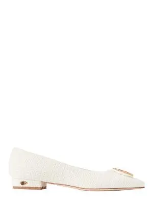 JENNIFER CHAMANDI Jennifer Chamandi Lorenzo 20 Embellished Tweed Point-Toe Pumps