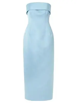 EMILIA WICKSTEAD Midi Length Evening Dress - Blue